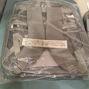 shylero | Bags | Shylero Large Clear Backpack | Poshmark